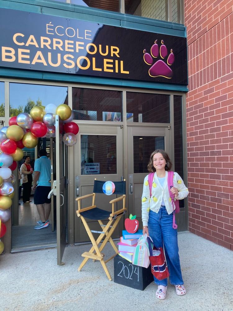 Rentrée scolaire 2024-2025 - École Carrefour Beausoleil